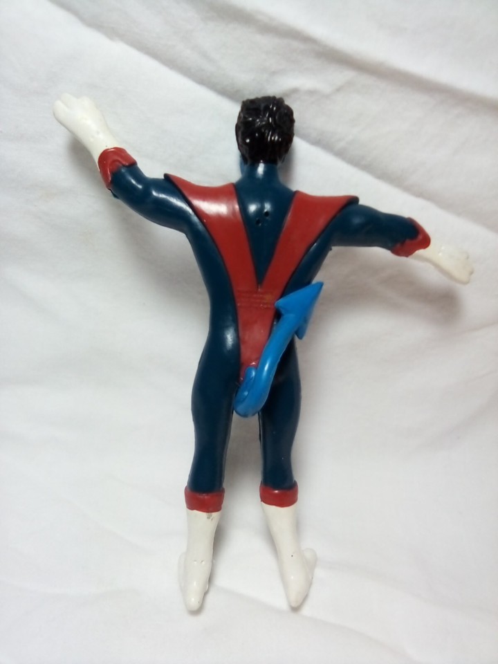 Vintage Marvel X-Men Nightcrawler Rubber Bendy Action Figure Toy from ...