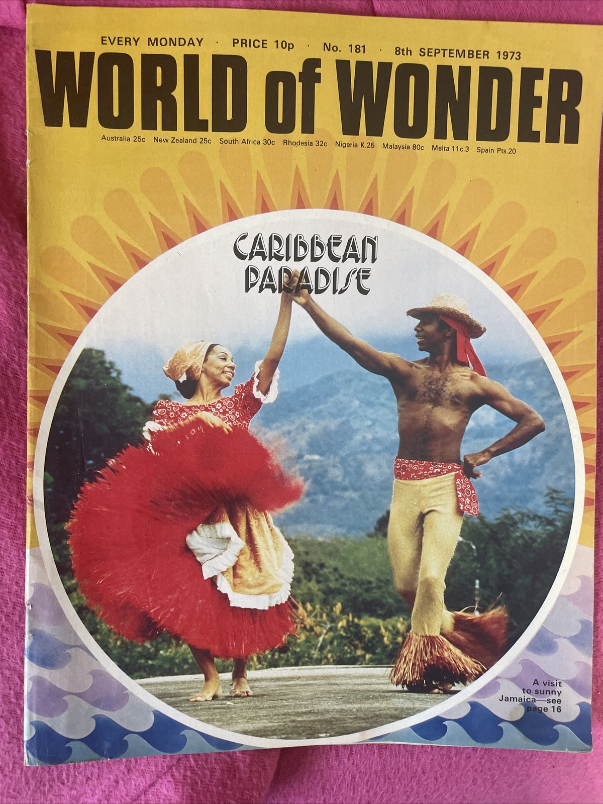 Vintage World Of Wonder Magazine 181 8 September 1973 History , Nature ...