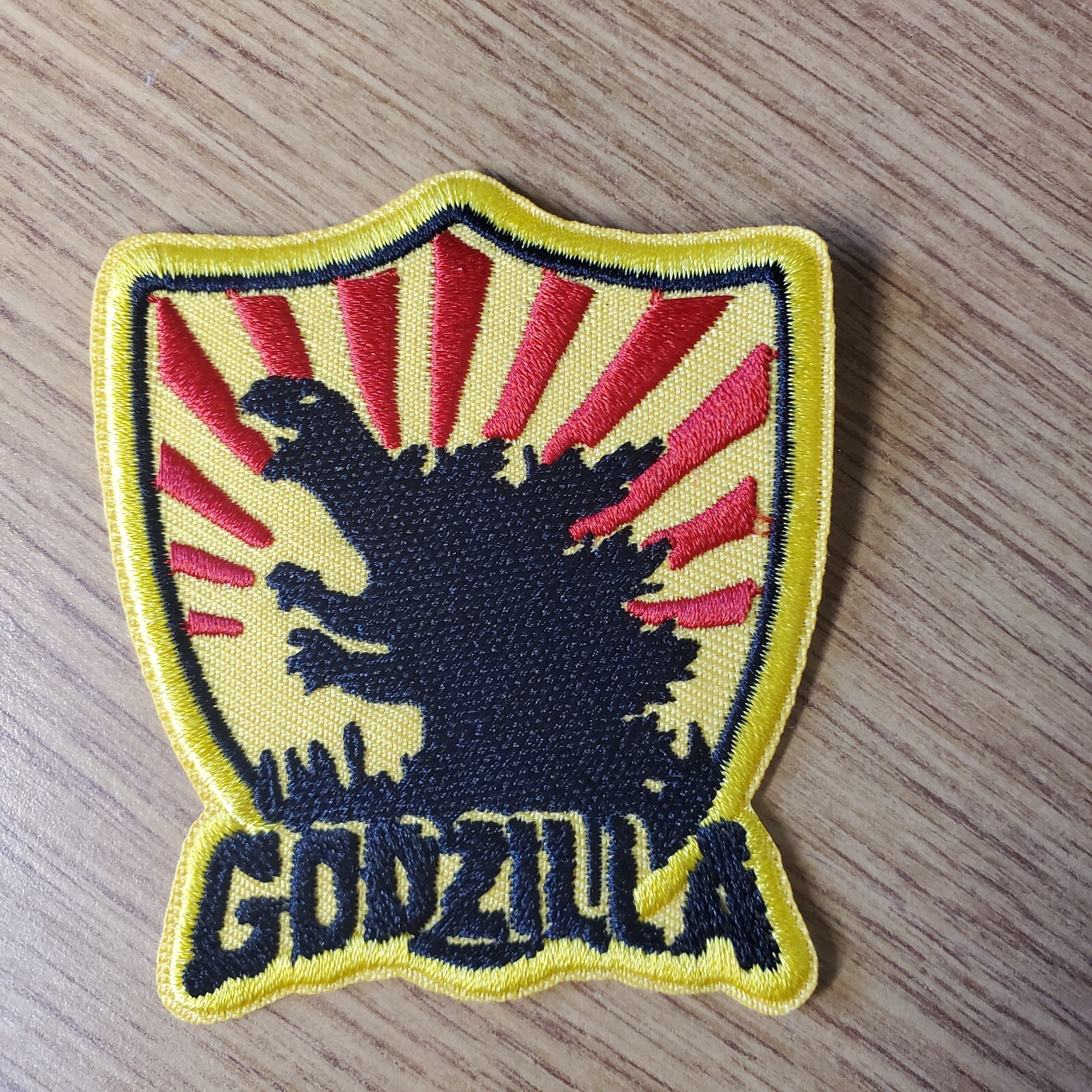 Godzilla Rising Sun Shield Patch 3 inches tall | eBay