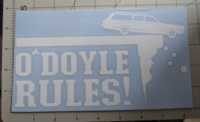 O'Doyle Rules! from the movie 'Billy Madison' decal you choose color | eBay