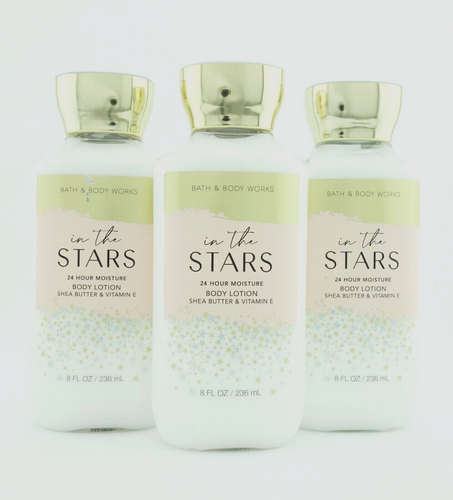 3X Bath Body & Works IN THE STARS Body Lotion 8oz EACH 24-HR MOISTURE ...