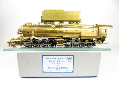 NJ Custom Brass ST-808 HO Scale Pennsylvania HC-1s 2-8-8-0 Steam ...