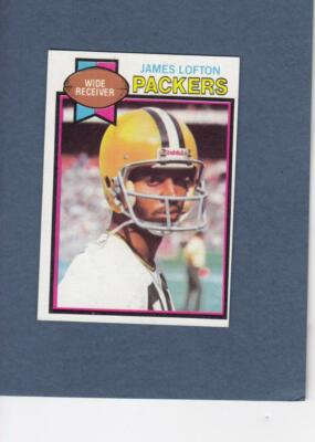 1979 Topps #310 James Lofton EX Excellent Rookie Green Bay Packers Lot ...