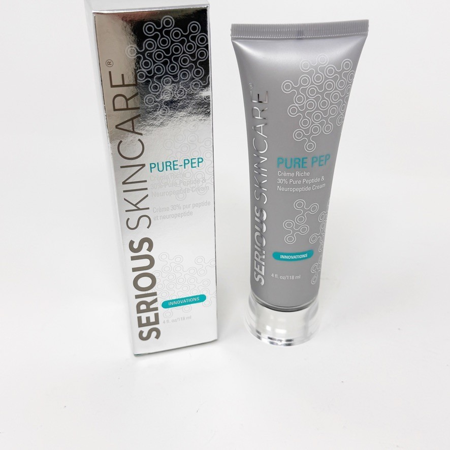 SERIOUS SKIN CARE Large Size Pure-Pep Creme Cream Riche 30% Peptide 4 ...