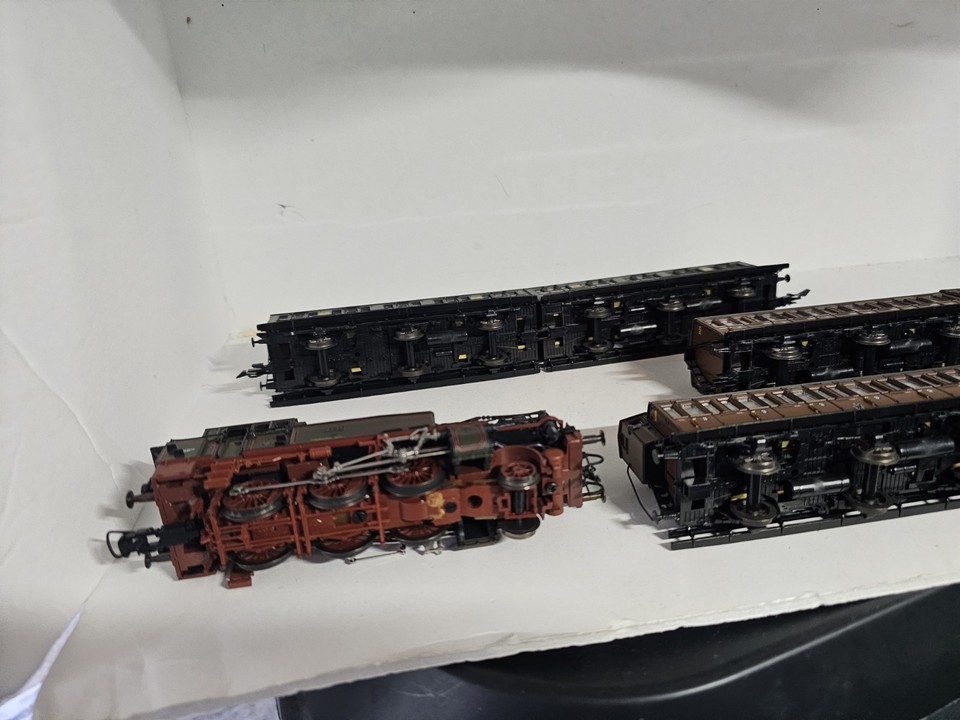 Roco Kpev T 12 Steam Locomotive Set 43026 HO Scale DC | eBay