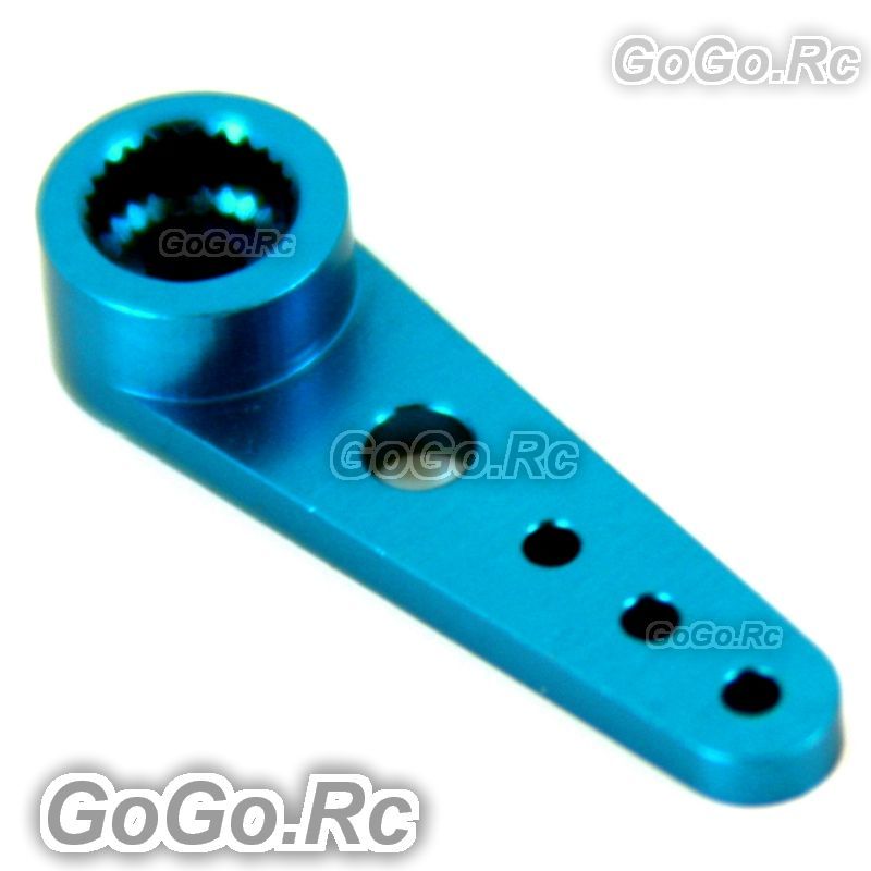 4x Blue 29.5mm Alloy 25T Half Size Servo Horn Rocker Arm For Futaba ...