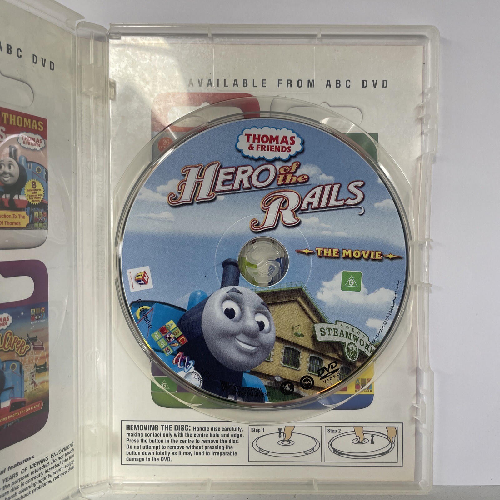 THOMAS & FRIENDS HERO OF THE RAILS DVD - Region 4 PAL - Kids Classic ...