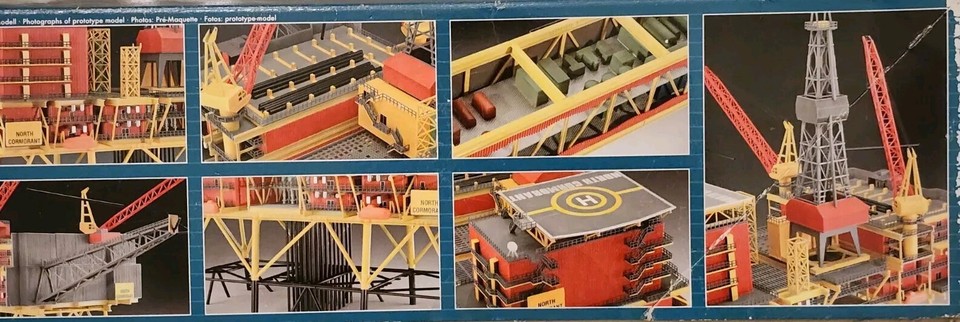 REVELL 1:200 Scale North Cormorant Off-Shore Oilrig 08803 Platform ...