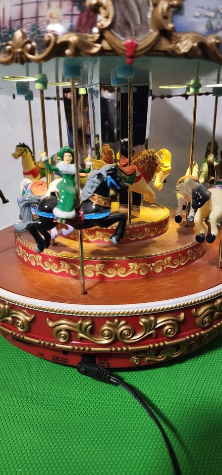 Mr Christmas Triple Decker Carousel Plays 50 Songs | eBay