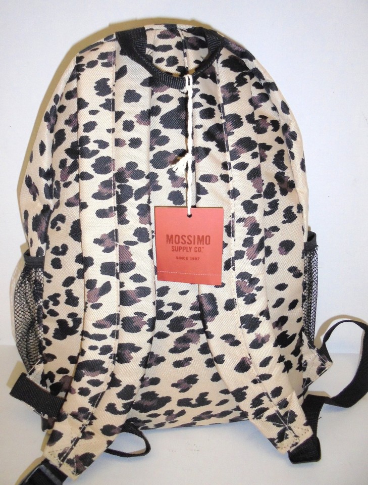 Women's Mossimo Supply Co fashion backpack leopard print NEW! | eBay
