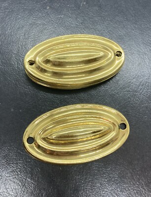 Drawer Pulls - Brass Back Plates