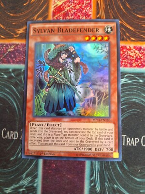 Yu-Gi-Oh! Sylvan Bladefender MP14-EN186 Super Rare 1st Edition Near ...