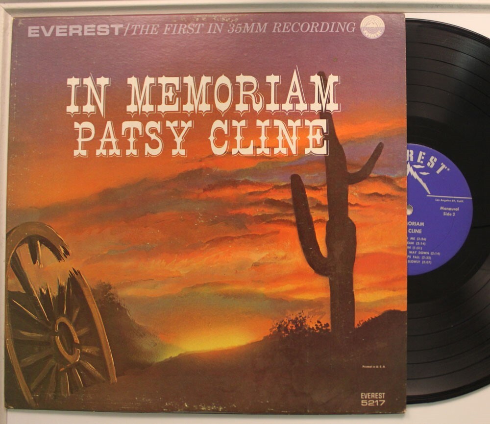 Patsy Cline Lp In Memoriam On Everest - Vg++ / Vg++ | eBay
