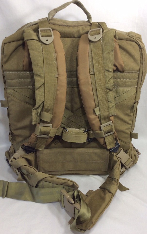 USAF TACP BACKPACK JUMPABLE MIL-SPEC COYOTE BAG RUCK MILITARY SURPLUS ...