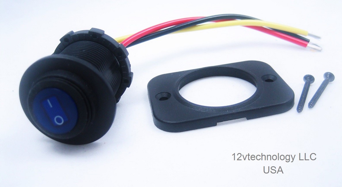 12 Volt Waterproof Toggle Switch