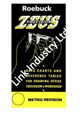 Zeus Precision Engineers Metric Data Book | Grelly UK