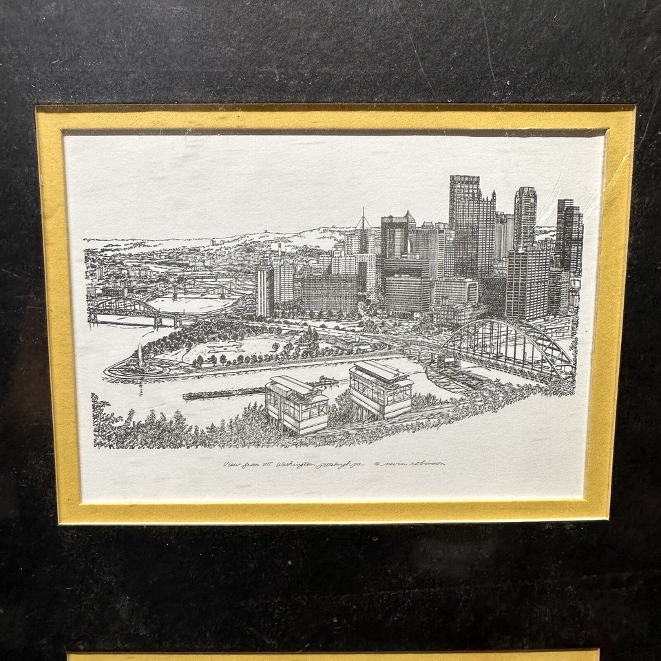 Nevin Robinson Studio~Pittsburgh~Three Rivers Stadium~Golden Triangle ...