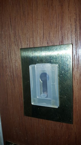 Cyclaire Door Keyhole Draught Excluder - 2 pack for sale online | eBay UK