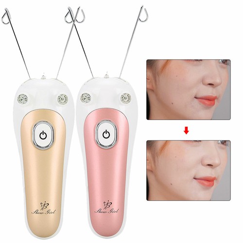 Female Electric Body Facial Hair Remover Epilator Cotton Thread ...