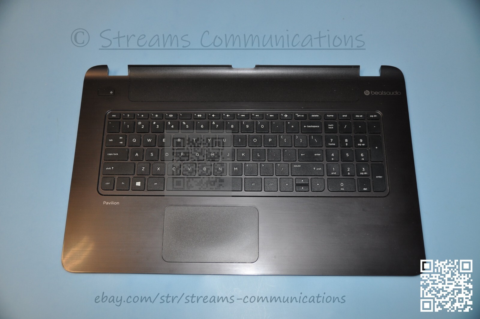 HP 17-F 17-f127ds 17-f010us 17-f019wm 17-f023nr Laptop Palmrest w ...