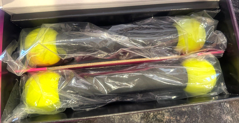 Zumba Fitness Exhilarate Toning Stick Set 1lb Weights Each Maraca Sound ...