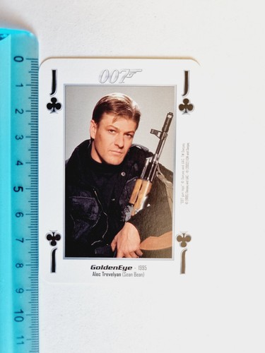 Carte Sean Bean Goldeneye Agent 007 James Bond Originelle Card New | eBay