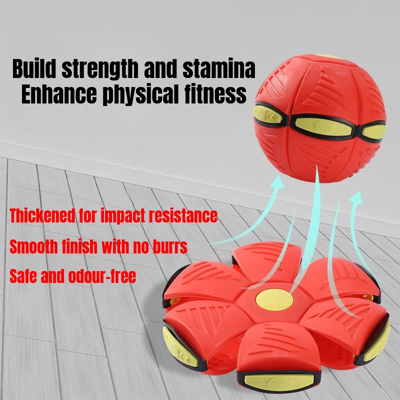 New Bouncy Ball Magic Flying Saucer Ball Educational Pet Children's Toy ...