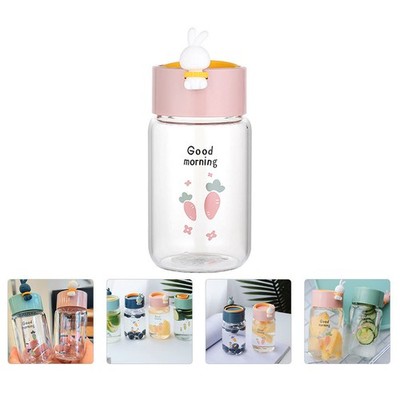 Decorative Rabbit Drinking Glass Reliable Water Bottle Craft Cup | eBay UK