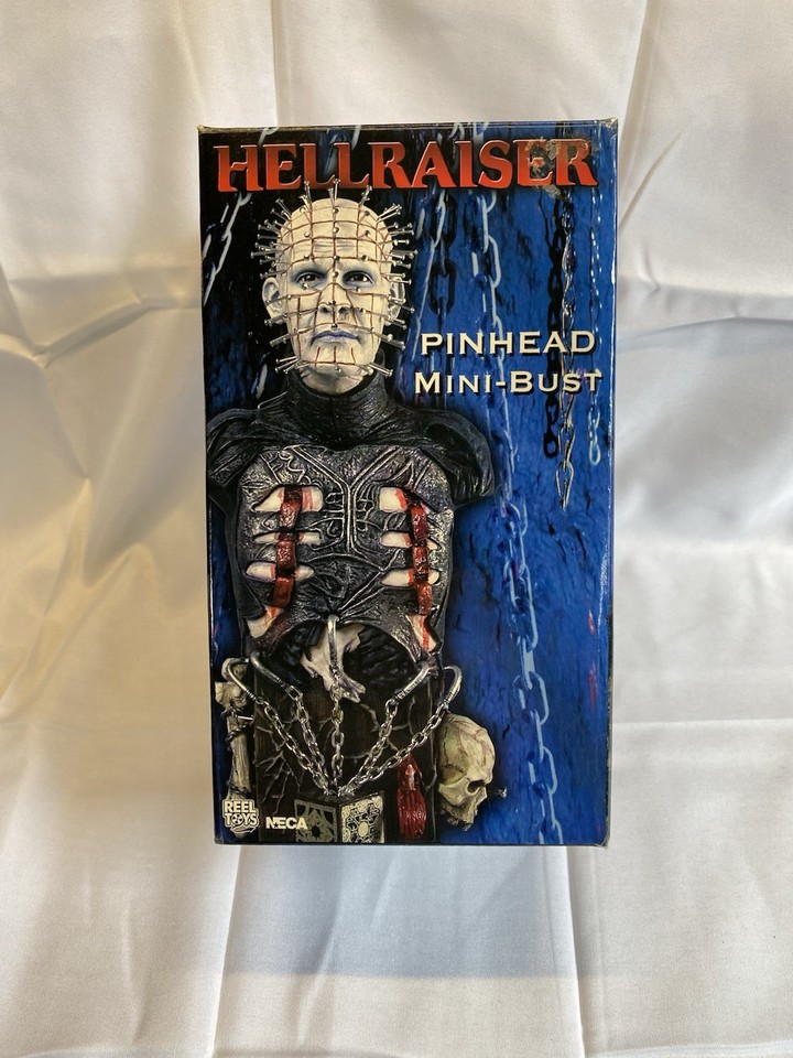 NECA Pinhead Bust. Resin Statue. Hellraiser. Flawed. With Box. | eBay