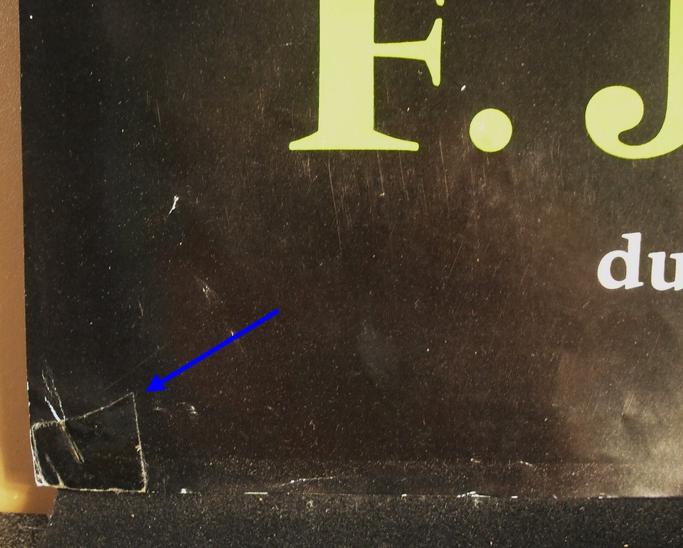 Affiche exposition L'essentialisme de Franz Joseph Grosz 1971 Galerie ...