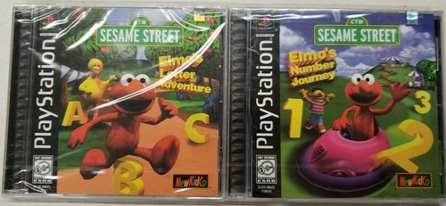 Sesame Street: Elmo's Letter Adventure (Sony PlayStation 1, 1999) for ...