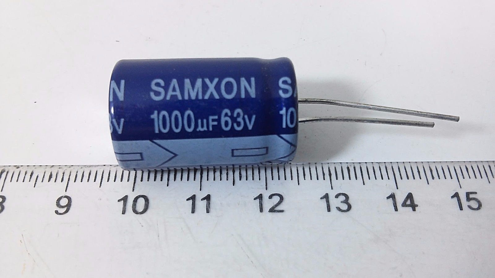 5 SAMXON Capacitor Electrolytic Aluminum Radial Lead 1000uF 63V GS(M ...