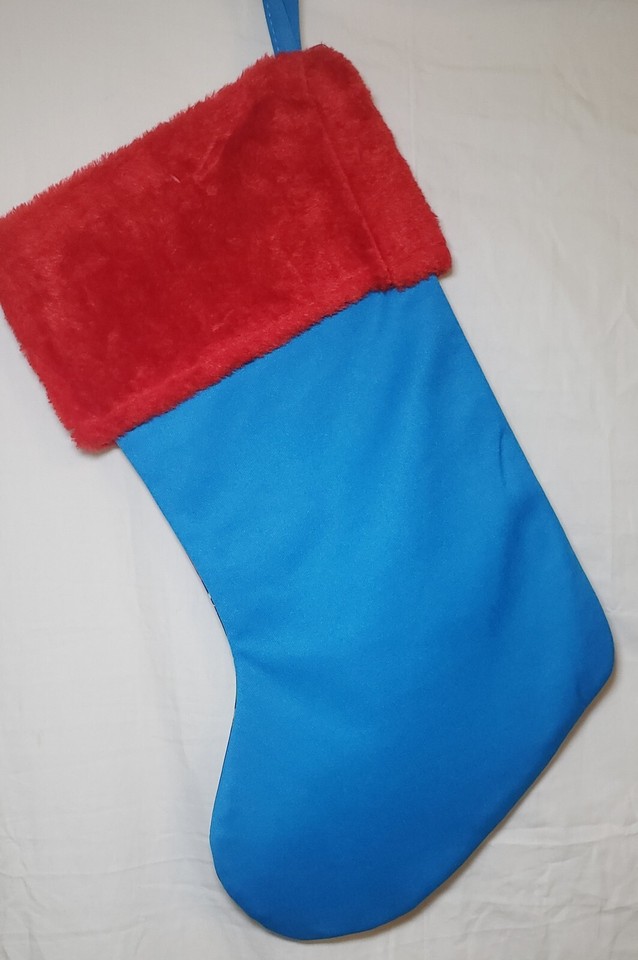 TRANSFORMERS Red Fur Trim Christmas Stocking* 15” Optimus Bumblebee*NWT ...