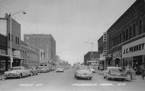 J82/ Holdrege Nebraska RPPC Postcard c40-50s Main Street Stores 402 | eBay