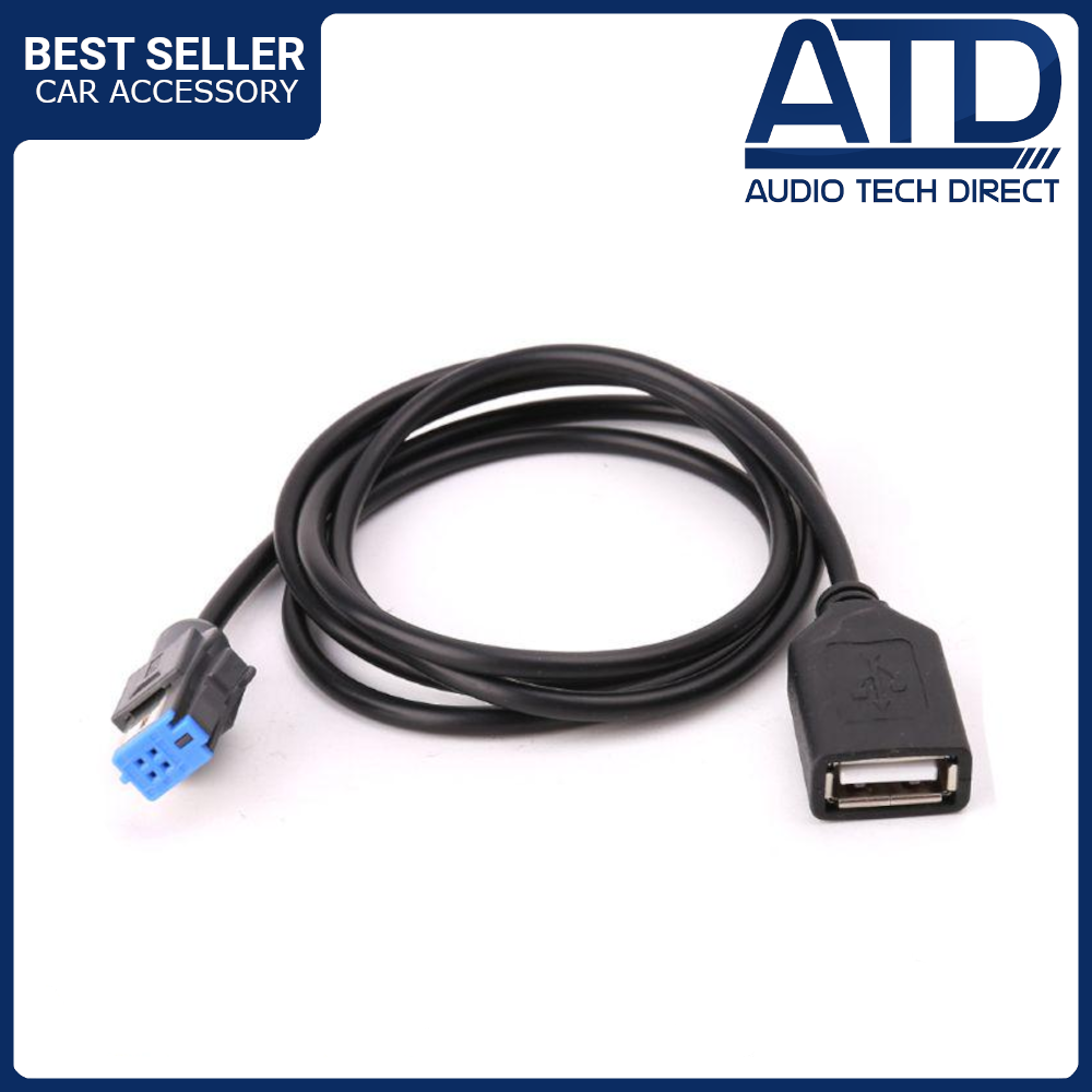 USB AUX for Nissan Qashqai Cable Adapter Female Connector for ATD FFU ...