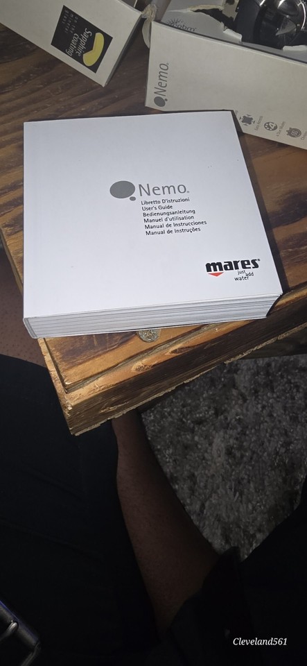 Dive Computer watch mares nemo titanium collector's item USED | eBay