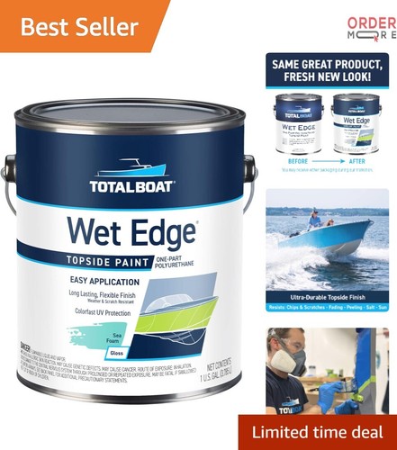Marine Topside Paint Fiberglass Wood 1 Gal Gloss Water Resistant UV | eBay