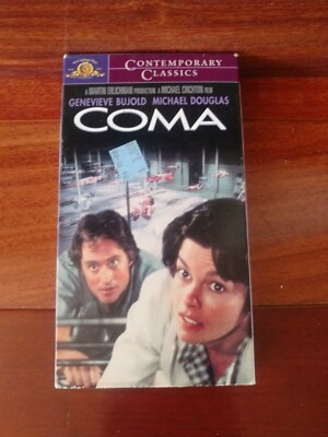 Coma VHS Michael Douglas Genevieve Bujold | eBay