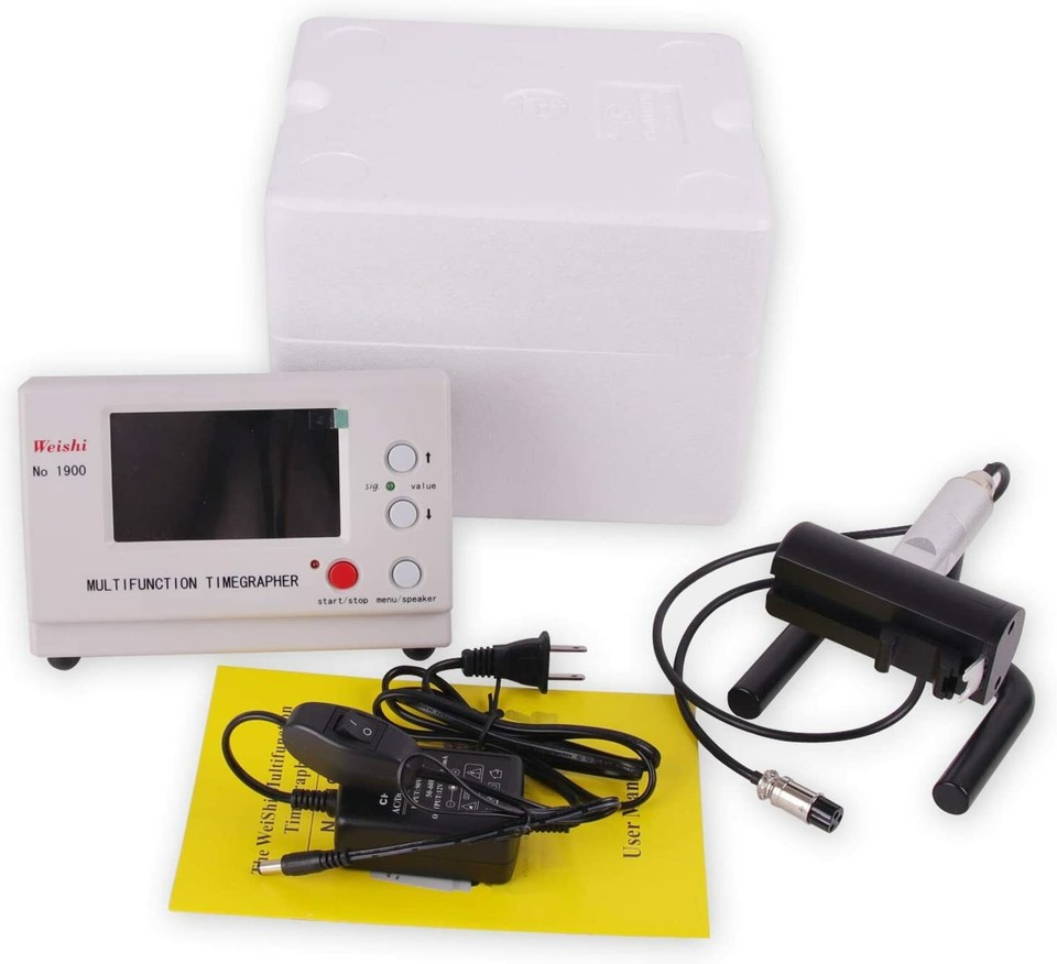 Weishi No.1900 Multifunction Watch Timegrapher Timing Machine Tester ...