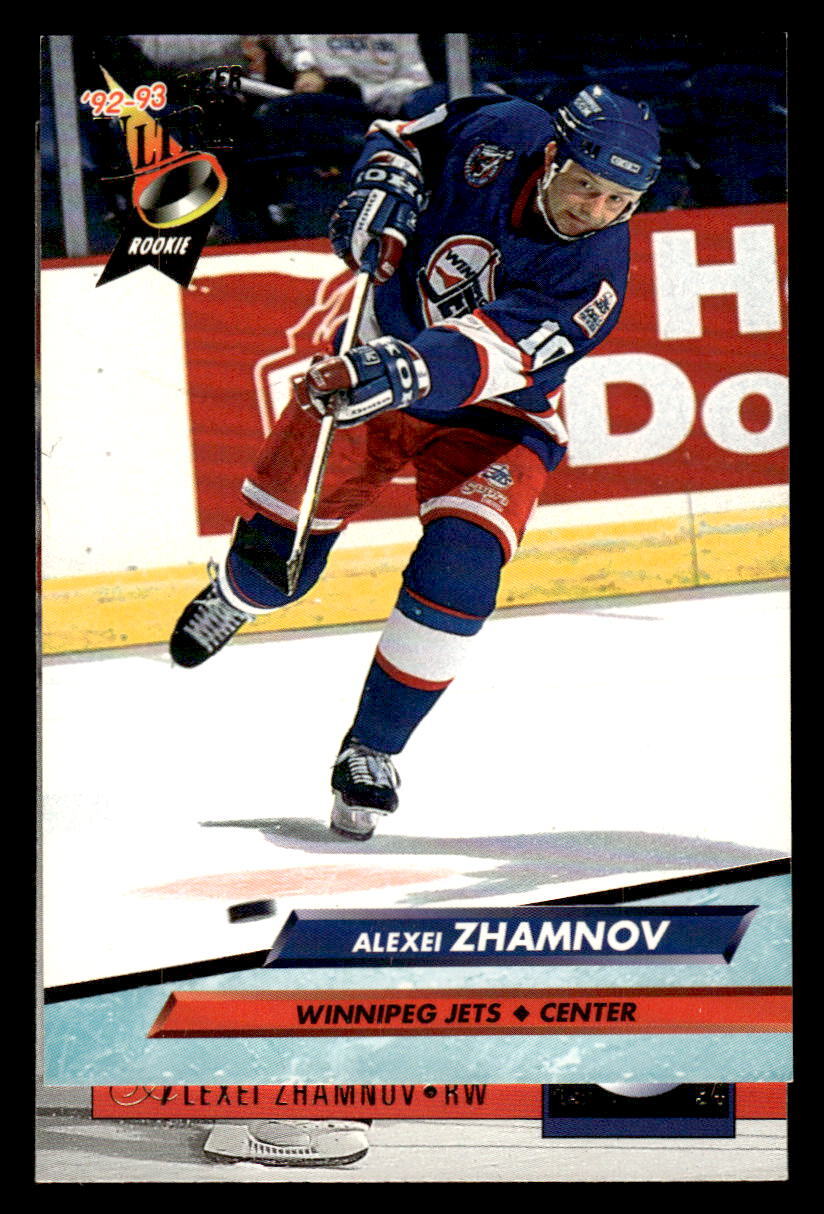 Alexei Zhamnov 1992 Ultra #447 Winnipeg Jets | eBay