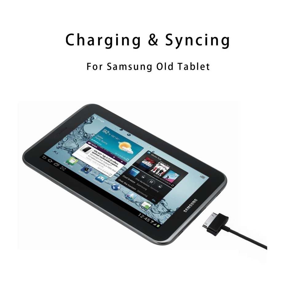 Charger Fit for Samsung Tabelt CE0168/GT-N8013/GT-P3113TS/GT-P5113TS ...