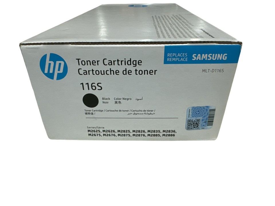 FREE SHIPPING - NEW HP 116S Black Toner - Replacement For Samsung MLT ...