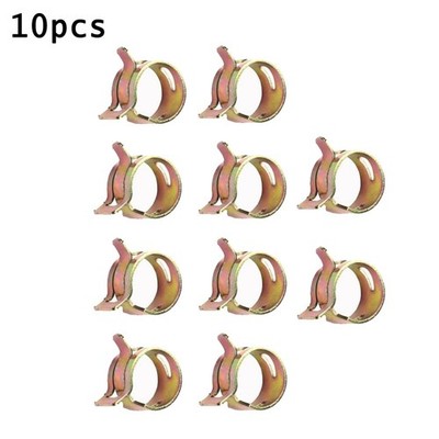 Line Spring Clips Air Tube Clamp Steel Equipment Tools Parts 10pcs Set ...