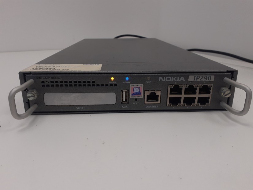 Nokia IP290 Rackmount 6-Port Gigabit Security Firewall VPN System ...
