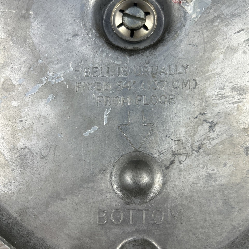 Vintage Hand Cranked Rotary Fire Alarm Bell taco Burnley made in ...
