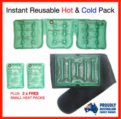 Medi Heat Packs, Reusable Heat Packs,Family Pack for Back Pain & Neck ...