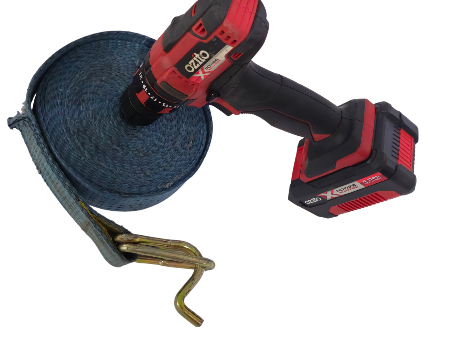 Webbing Ratchet Binder Tie Down Strap Winder Drill Insert | eBay