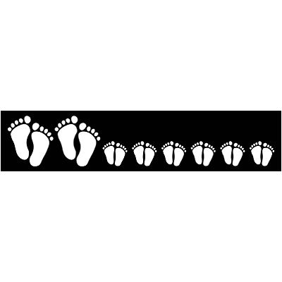 Precious Feet Pro-Life Vinyl Cut-Out Sticker | eBay