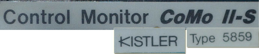 KISTLER Control Monitor CoMo II-S 5859A1 #1 [#A1] | eBay