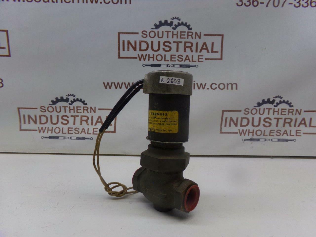 Atkomatic Valve Co. Inc. 4408-G 110V 60Hz 200PSI 1" Steam Solenoid ...